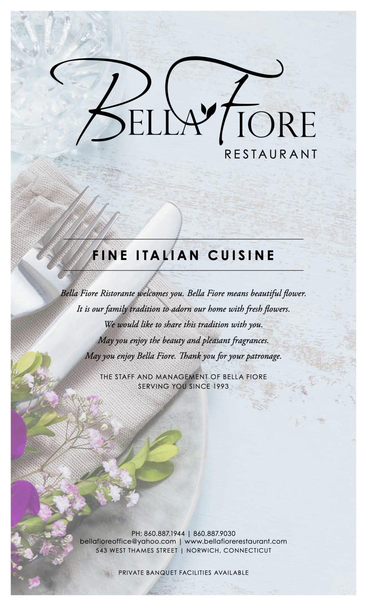 Bella Fiore – Bella Fiore Restaurante & Modelo's Bar & Grill