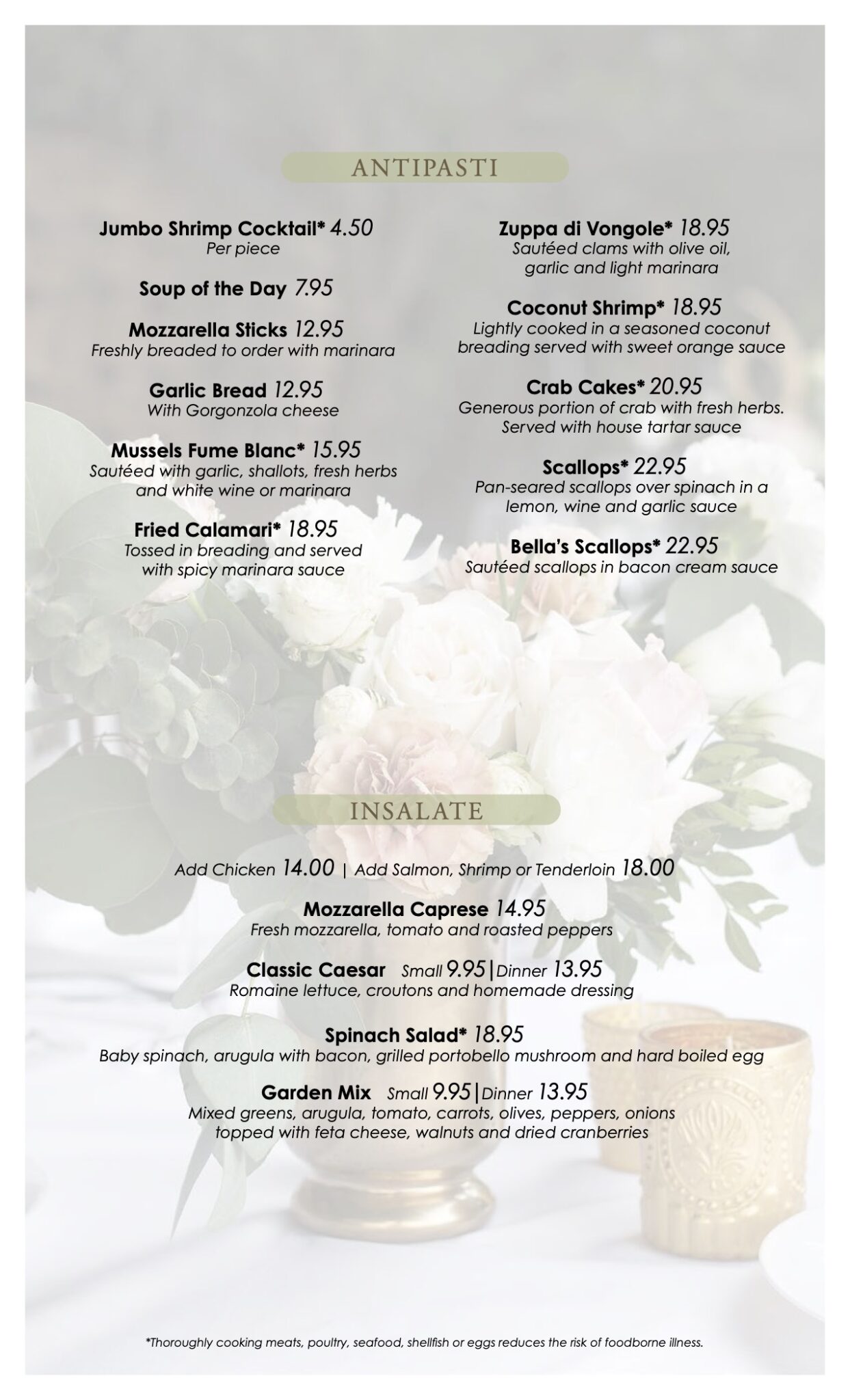 Bella Fiore – Bella Fiore Restaurante & Modelo's Bar & Grill